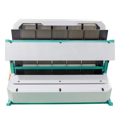 China 5 Chutes 320 Channels  Colour Peanut Sorter Peanut Color Sorting Machine Nuts Color Sorter for sale
