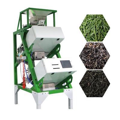 China Wenyao New Tech High Output Tea Grading Machine Double-Decker Tea Color Sorter for sale