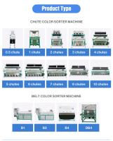 China Multipurpose Coffee Bean Quality Selection Optical Sorting Machines 3 Chute Air Ejector for sale