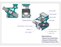 China Farm Use Oats Color Sorter Intelligent CCD Color Sorting Machine With CE Certification for sale