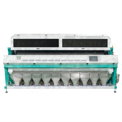China WENYAO Optical Sorter Intelligent Nut Processing Machine Nuts Color Sorting Machine With AI for sale