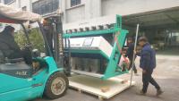 China Stainless Steel Hoppers Wet Salt Color Sorter Machine With Full Ccd Camera for sale