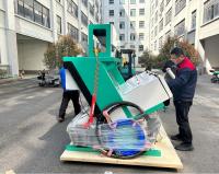China led solution Plastic Color Sorting Machine For Plastic Color Sorter Machine for sale