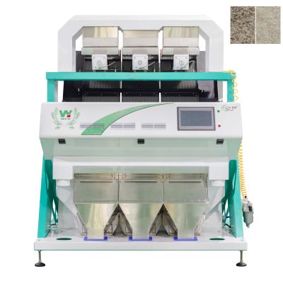 China 3 Chutes 192 Channels 1000kg/H Capacity Color Sorter For Rice for sale