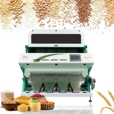 China Wenyao Intelligent Color Sorter 4 Chute Wheat Color Sorting Machine For Grains for sale