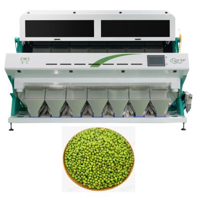 China Wenyao 7 Chute Manufacturer Color Selecting Machine Mung Bean Color Sorter for sale