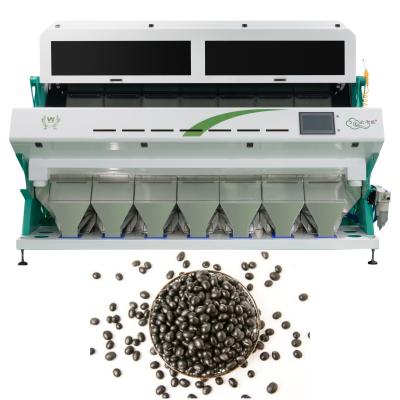 China Wenyao 7 Chute Manufacturer Color Selecting Machine Black Bean Color Sorter for sale