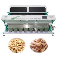 China Cashew Nut Color Sorting Machine CCD Camera Intelligent Color Sorter For Nuts Beans for sale