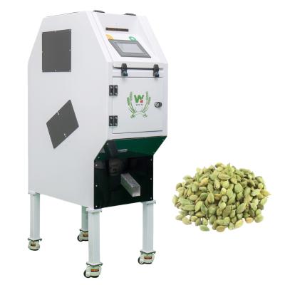 China Cardamom Color Sorter Chute Style Mini Color Sorting Machine For Beans Nuts for sale