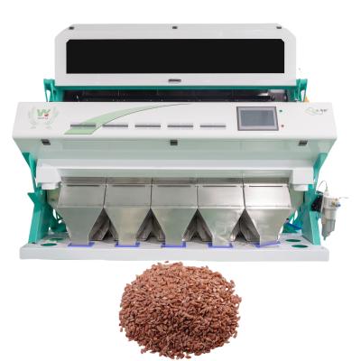 China 5 Chute Multifunction Flax Seeds Color Sorting Machine Color Sorter Seeds Color Separation for sale