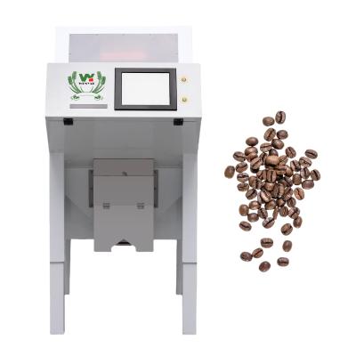 China Wenyao Automatic Chute Style Optical Coffee Bean Color Sorting Machine for sale