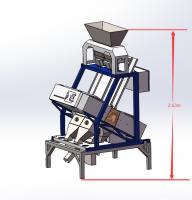 China Optical CCD Camera Plastic Color Sorting MachinePlastic Pet Granules  Flakes  Sorting Machine for sale