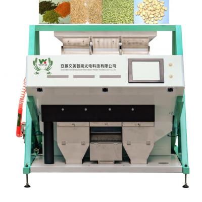 China Wenyao High Capacity 192 Channels Optical Pulse Color Sorter Lupins Field Peas Fabaceous Bean Sorting Machine for Legumes for sale