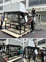China Double-Layer Broken Glass Bottles CCD Colour Sorter Glass Color Sorter Sorting Machine for sale