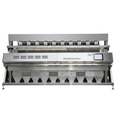 China WENYAO Stainless Steel Body Grade and Sort Optical Color Sorter Machine for Salt for sale