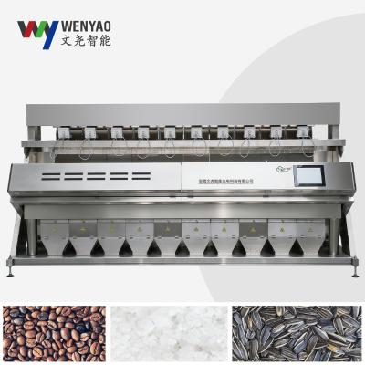 China WENYAO 2025 New Product Launch 304/316L  High Accuracy CCD Rock Salt Particles Color Sorter for sale