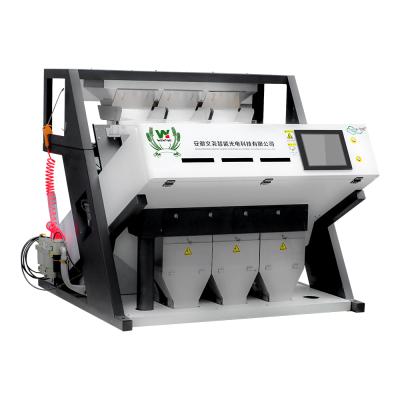China Wenyao 3 Chute 192 Channel White Black Beans Color Sorter Ccd High-precision Full-automatic Nut Rice Corn Wheat Color Sorter for sale