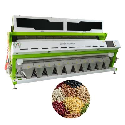 China Wenyao 10 Chute 640 Channels Large Capacity Color Sorter Machine for Beans Mung Bean Kidney Bean Optical Sorter for Nut Sorting for sale