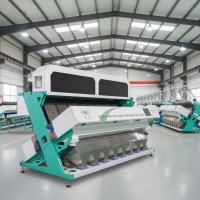 China High Output Grain Coffee Beans Sunflower Seeds Color Sorter Machine with 99.95% Sorting Accuracy and 8 Chutes 512 Channels Featuring Japan Toshiba CCD Sensor for sale