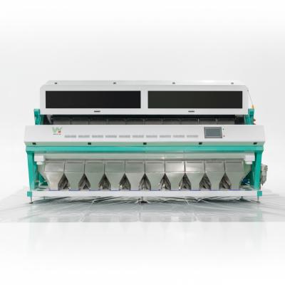 China Wenyao High Sorting Accuracy ≥99.9% 10 Chutes (640 Channels) Full Color RGB CCD Sensor Color Sorter Machine for sale