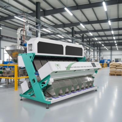 China Wenyao Plastic Color Sorter Machine with 99.99% Sorting Accuracy 8 Chutes 512 Channels and Japan Toshiba CCD Sensor for sale