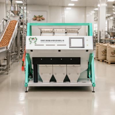 China Wenyao 3 chute 192 channels High Pixels Grain Colour Sorter For Wheat Barley Color Sorting Machine for sale
