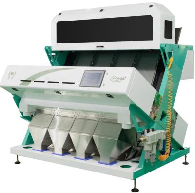 China 4 Chutes Rice Color Sorter With Ccd Toshiba Camera for sale