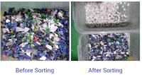 China Red Platic Color Sorting Machine For Plastic Recycling and Processing Line for sale