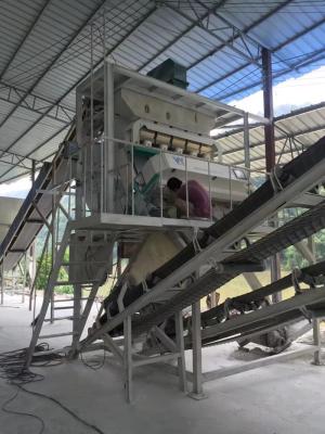 China Multi-Purpose 5 Chutes Color Sorter Machine For Rice Bean Plastic Nut Grain Mineral Color Sorting With Spare Parts for sale