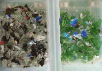 China OEM Service Flake Glass Sorting Machine tri chromatic CCD image acquisition system for sale