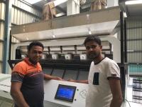 China Long Lifetime Lotus Seeds Color Sorter With 5400Pixel CCD Image Acquisition System for sale