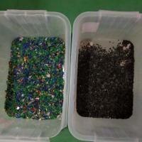 China CCD Camera Mini Plastic Color Sorter Machine America FPGA processing chip for sale