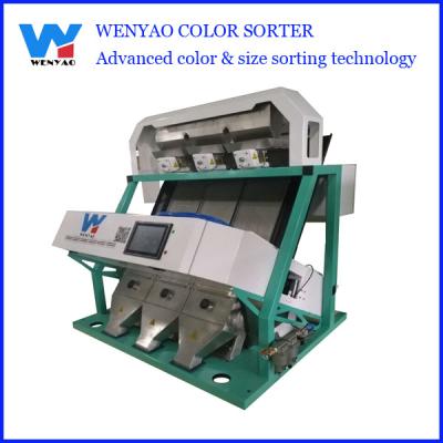 China WENYAO 2 T/H Nuts Color Sorter , Cashew Sorting Machine Toshiba CCD Sensor for sale