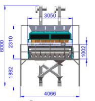 China Multifunction 8 Chutes Channels Ccd Color Sorter For Coffee Bean for sale