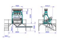 China 3 Chutes Soybeans CCD Color Sorter 3000kg/H Toshiba HD Imaging for sale