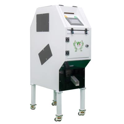 China Optical Mini Light Blue Plastic Color Sorter Machine High Sorting Accuracy for sale