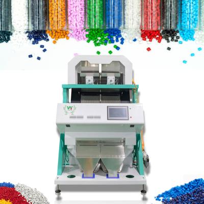 China 2 Chutes Blue Plastic Color Sorter Machine From WENYAO With 99.99% Sorting Accuracy for sale