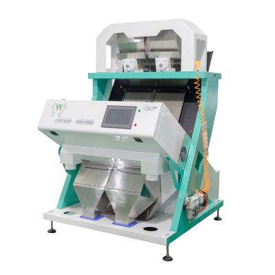 China Optical CCD Rice Sesame Walnut Color Sorter Machine 2 Chutes for sale