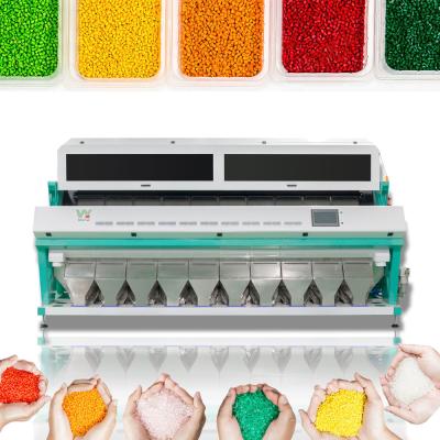 China 640 Channels PET PVC Plastic Flake Color Sorting Machine High Capacity for sale