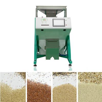 China 1 Chutes 64 Channels High Capacity Rosehip Sorting Machine With WiFi Remote for sale