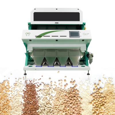 China WENYao 4 Chutes 256 Channels Factory Price Brown Rice Color Sorting Machine for sale