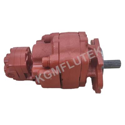 China KYB Hydraulic Gear Pump KFP4156-KP1009CMR Cast Iron for Wheel Loader 24V for sale