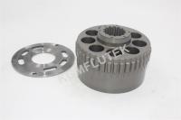 China Kawasaki KPM M2X120 M2X146 Swing Motor Hydraulic Cylinder Block Excavator Parts 100% New for sale