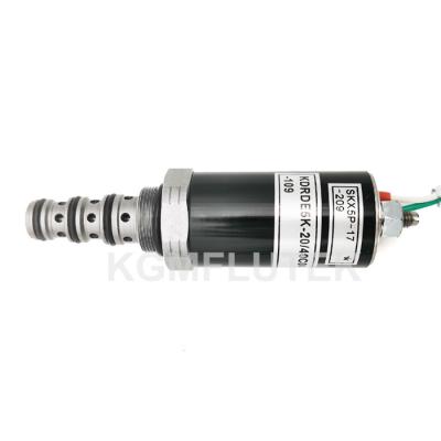 China Excavator Hydraulic Pump Solenoid Valve 15x8x8cm for Volvo EC140 EC210 for sale