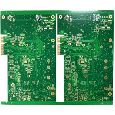 China ENIG 8 Layer Rigid PCB Board Silkscreen White KB6160A Green 1.6mm for sale