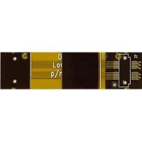 China Flex 3 Layer Flexible PCB Board FR4 Stiffener Yellow Cover Film 1.0mm for sale