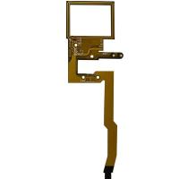China Durable Flexible PCB Assembly 2 Layers Yellow+Black Couver Film for sale