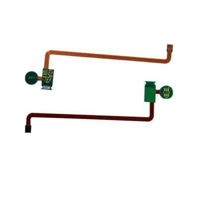China 6L Rigid Flex PCB Lightweight PCB Board Maker 2oz Green Cover Film for sale