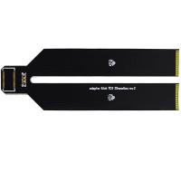 China 4 Layers Rigid Flex PCB Black Cover Film White 0.75mm 23.78*70.89mm for sale
