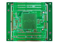 China 1oz HDI PCB Green 16 Layer PCB ENIG Board S1000-2M 124*101mm for sale
